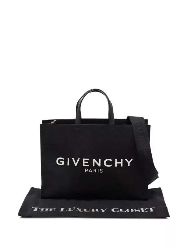 Givenchy G Tote Bag With Logo Print
