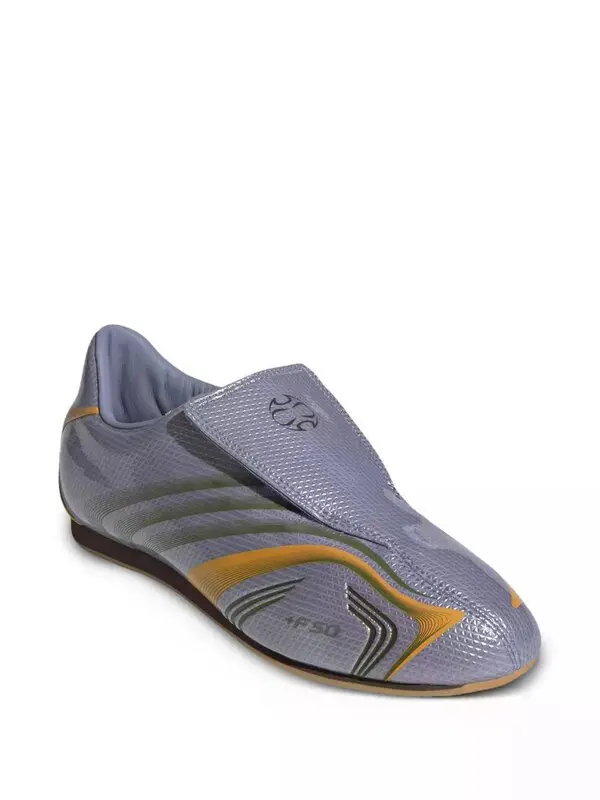Adidas Taekwondo F50 Slip-on Athletic Shoes - Purple