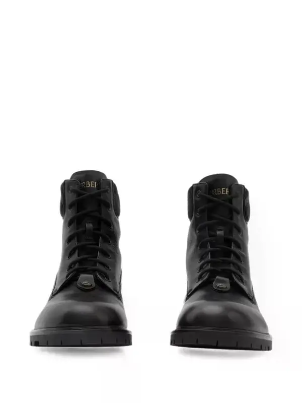 Burberry Durham Leather Lace-up Boots