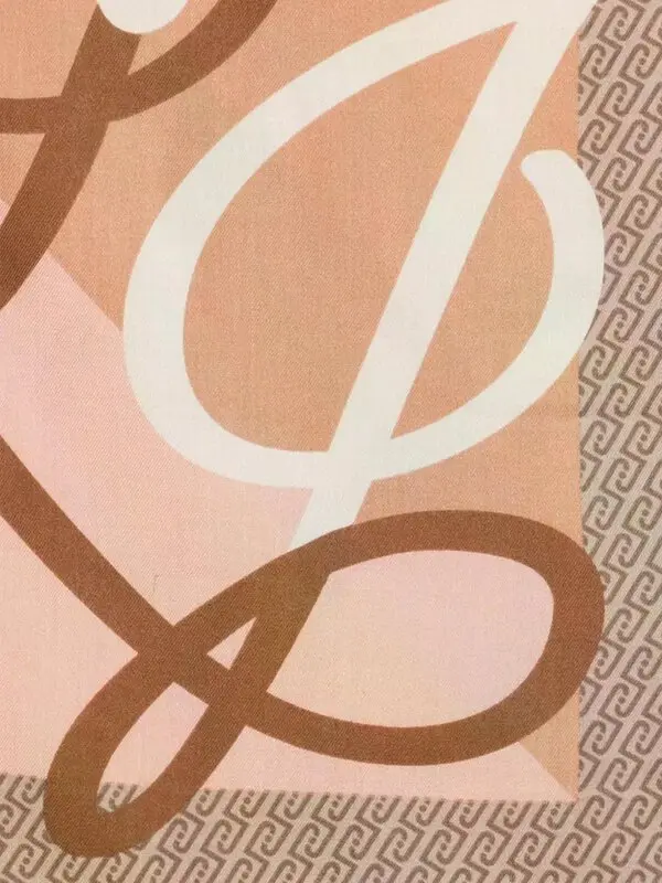 Liu Jo Logo-print Square Scarf