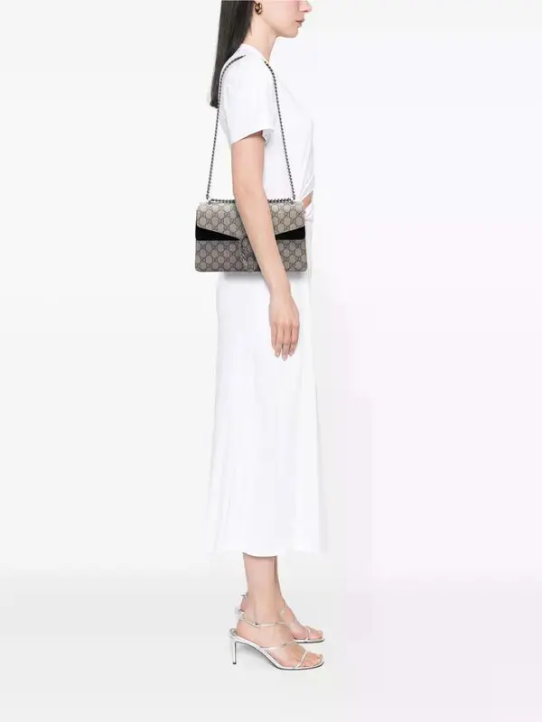 Gucci 2016-2026 Medium Gg Supreme Dionysus Shoulder Bag