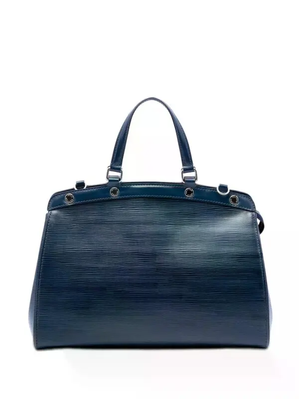 LOUIS VUITTON 2013 Epi Brea Mm Satchel - Blue