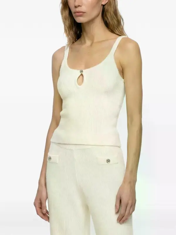 Karl Lagerfeld Fluffy Loungewear Tank Top