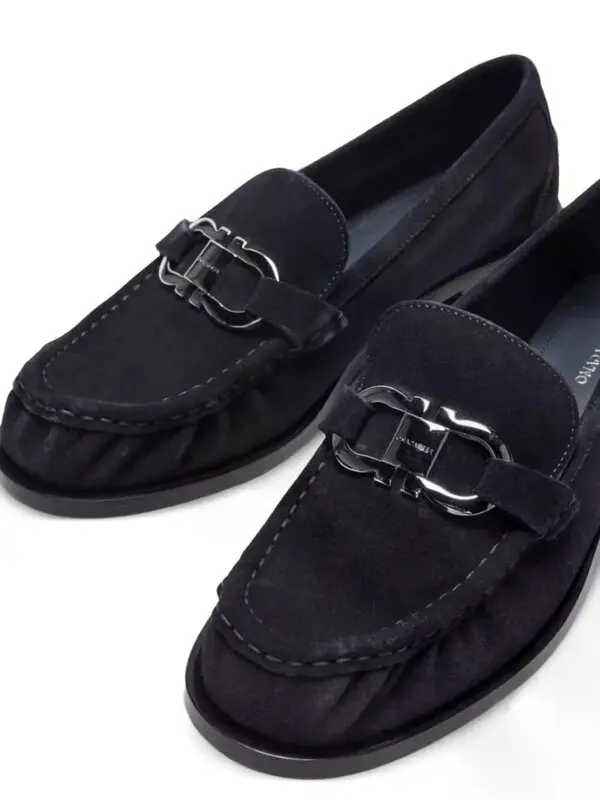 FERRAGAMO Gancini Ornament Moccasins