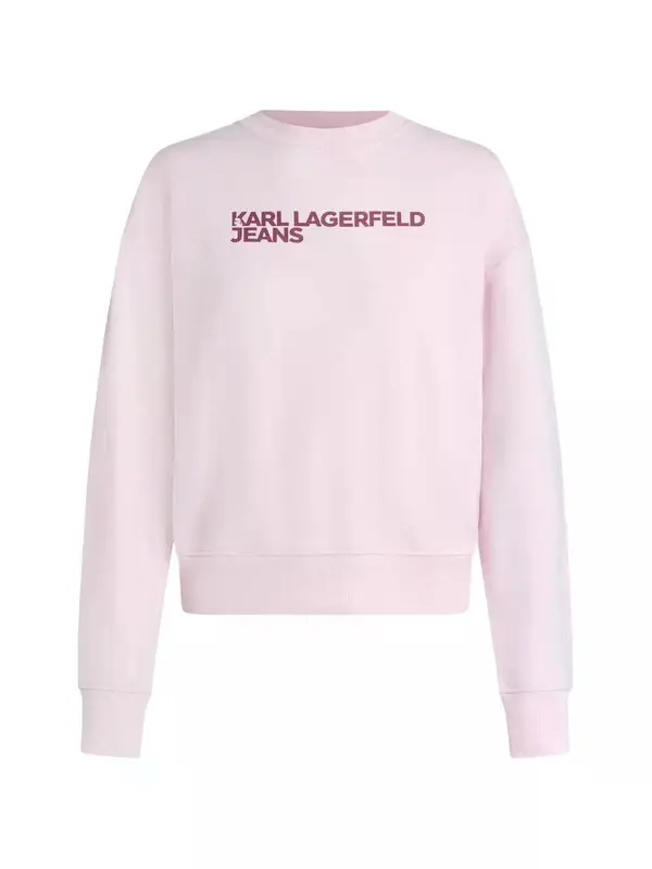 Karl Lagerfeld Logo Print Sweatshirt