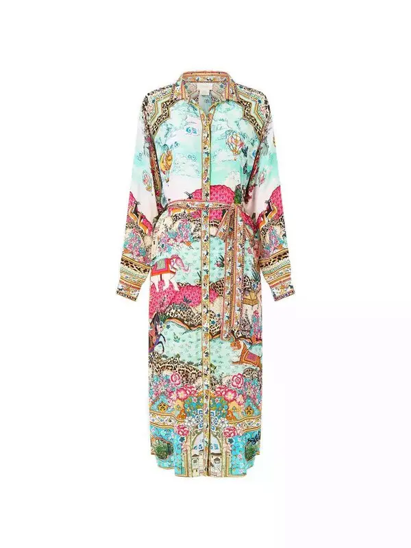 Camilla Belted Midi Dress