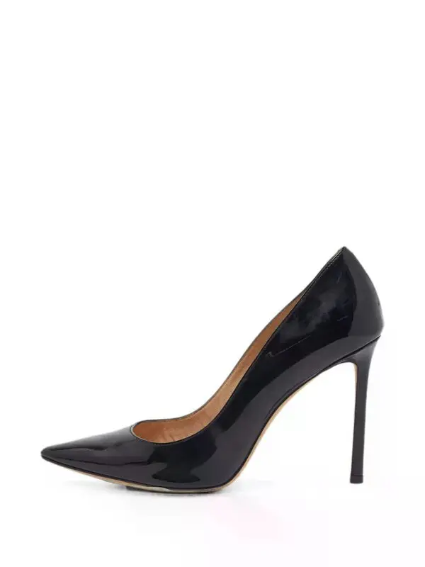 JIMMY CHOO Romy Patent Leather Pointed-toe Pumps