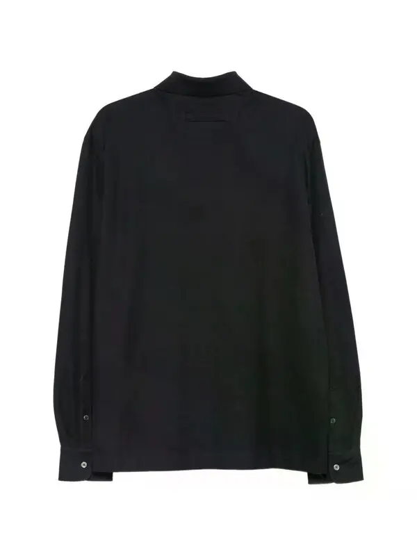 Zegna Long-sleeve Polo Shirt - Blue