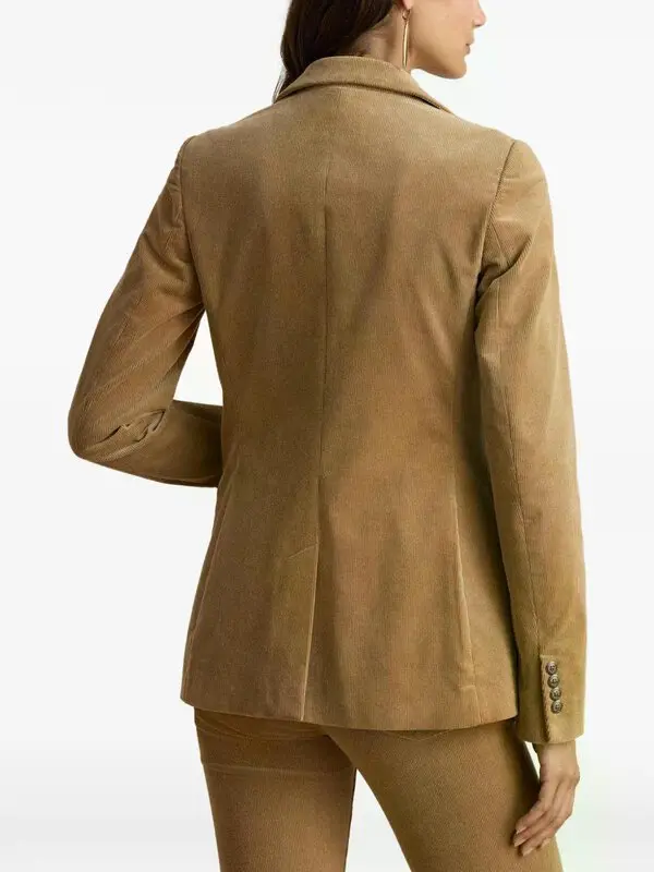Ralph Lauren Bullion Corduroy Patch Blazer - Neutrals