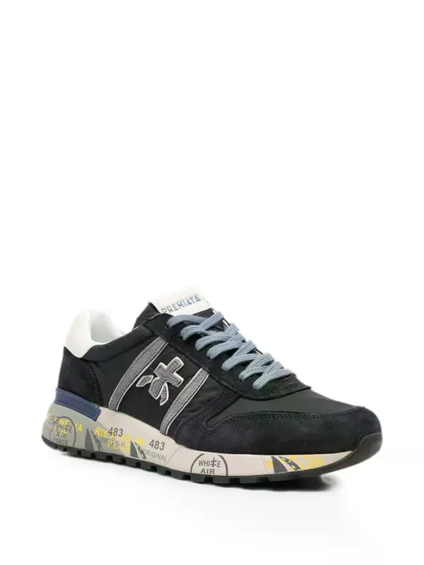 Premiata Lander Logo-patch Sneakers