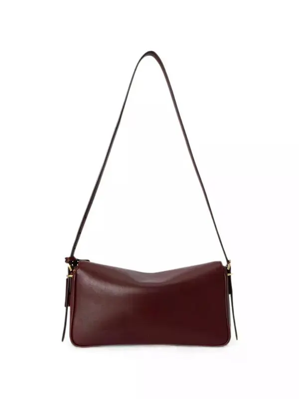 Ralph Lauren Logo-plaque Leather Shoulder Bag