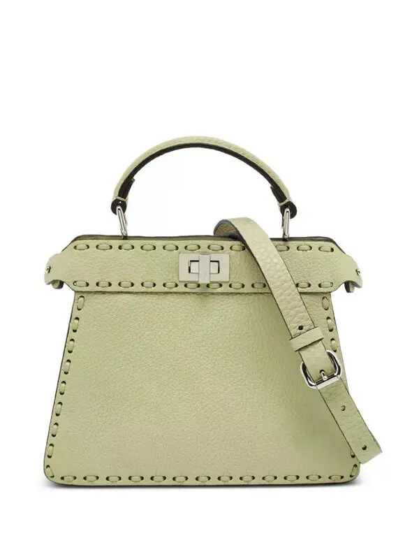 Fendi Selleria Petite Peekaboo Iseeu Tote Bag - Green