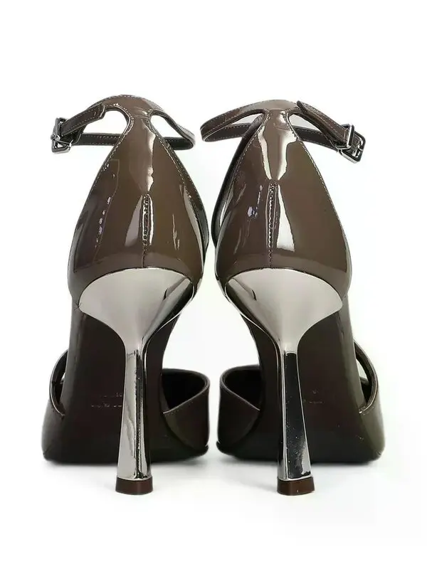 CHANTAL Pointed-toe Buckled Pumps