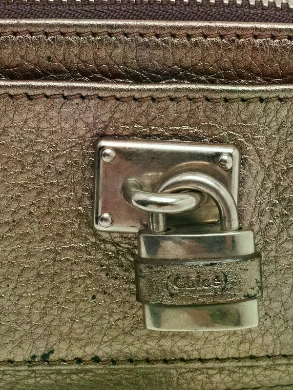 Chloé Paddington Shoulder Bag - Gold