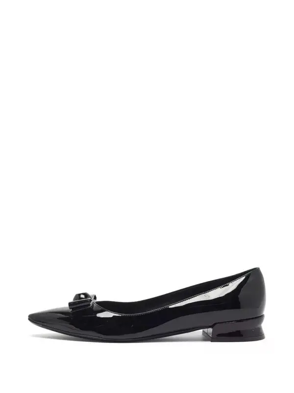 FERRAGAMO Vara Bow Ballet Flats - Black