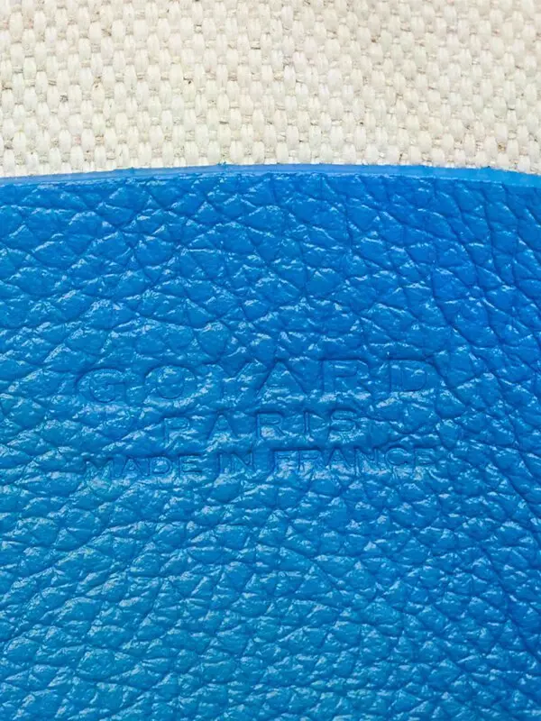 Goyard 2022 Plumet Goyardine Crossbody Bag - Blue