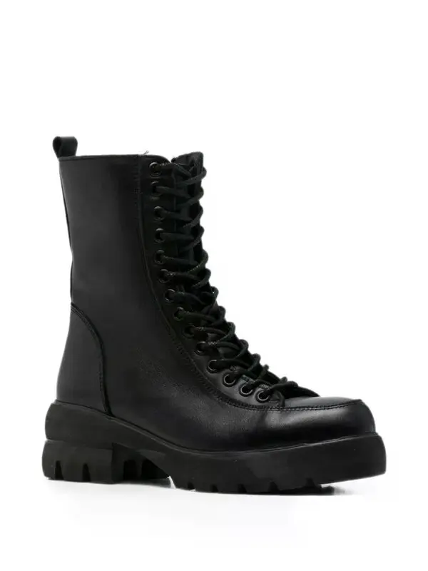 SERGIO MORETTI FIRENZE Lace-up Chunky-sole Ankle Boots