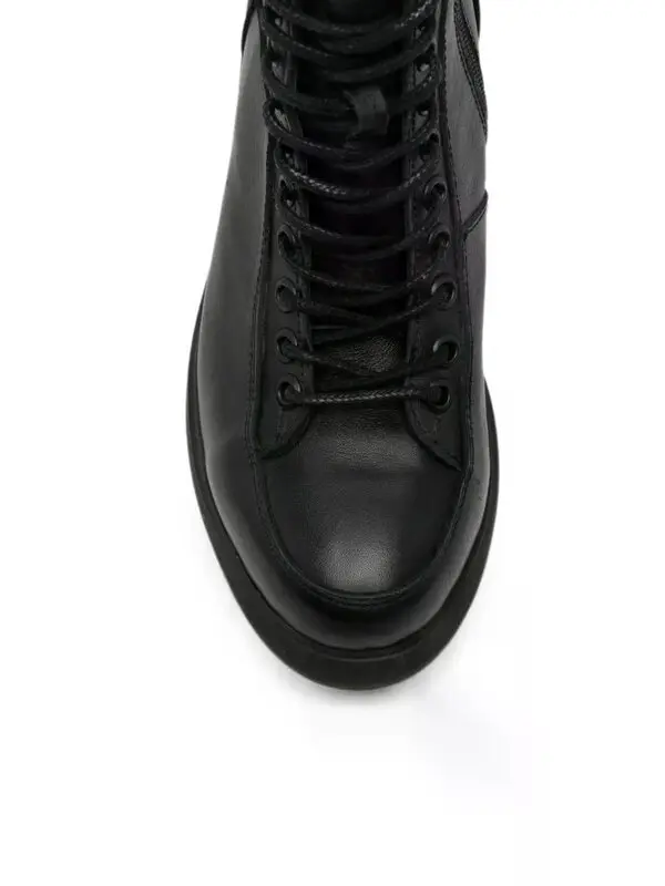 SERGIO MORETTI FIRENZE Lace-up Chunky-sole Ankle Boots