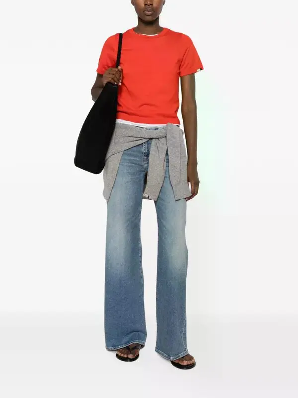7 For All Mankind Belt-loop Pocket Wide Leg Jeans