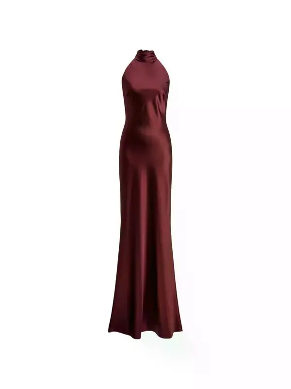 Ralph Lauren Chilton Halterneck Maxi Dress