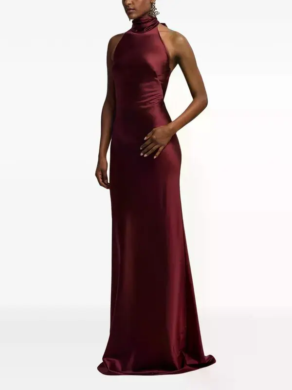 Ralph Lauren Chilton Halterneck Maxi Dress