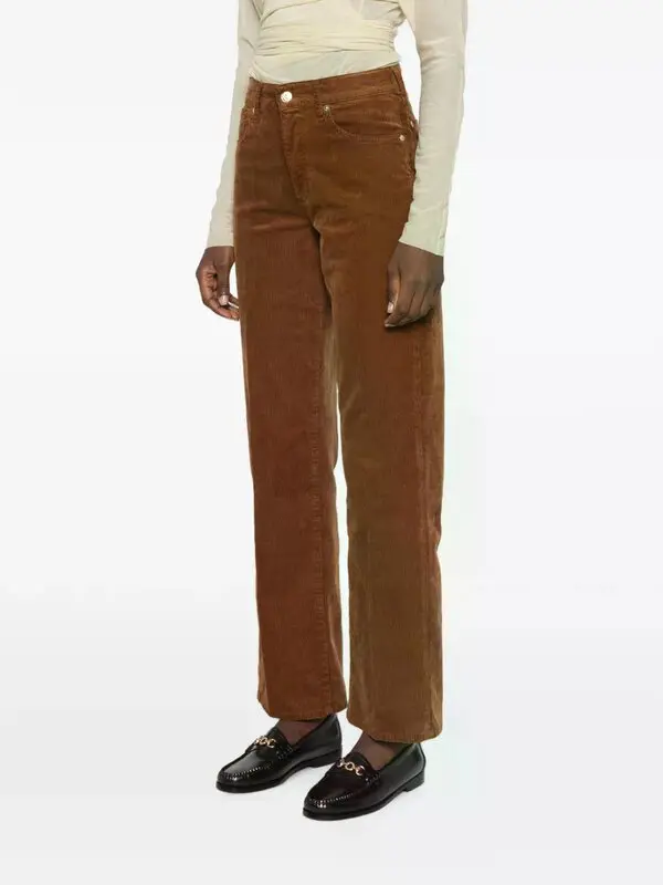 7 For All Mankind Corduroy Straight-leg Trousers