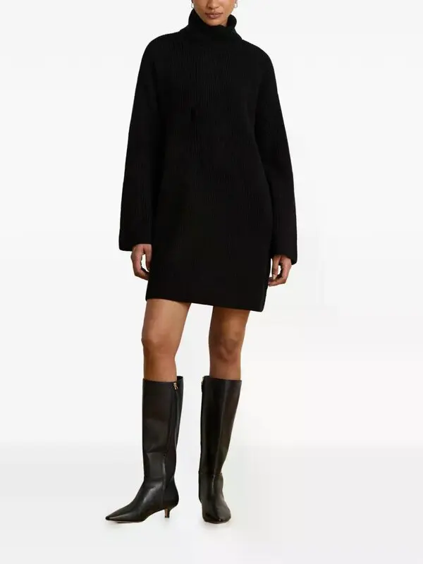 Ralph Lauren Turtleneck Cocoon Mini Dress