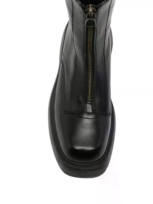 SERGIO MORETTI FIRENZE Zip-front Chunky-sole Boots