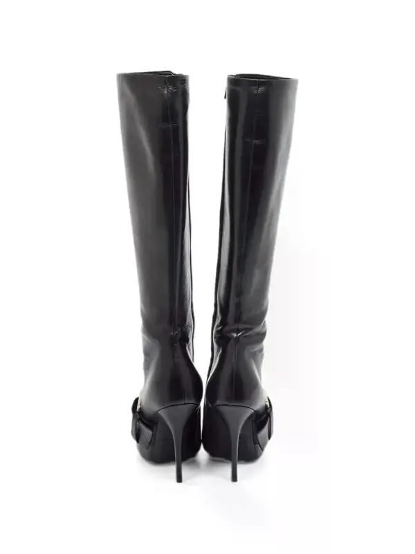 Balenciaga Knife Belted Knee-high Boots