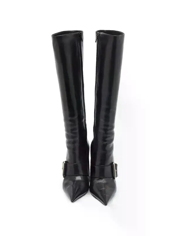Balenciaga Knife Belted Knee-high Boots