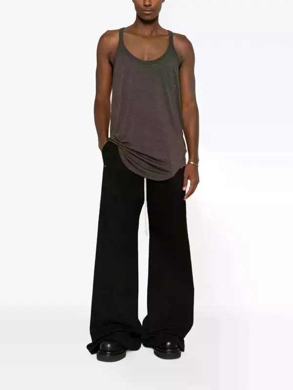 Rick Owens Scoop-neck Racerback Tank Top - Brown