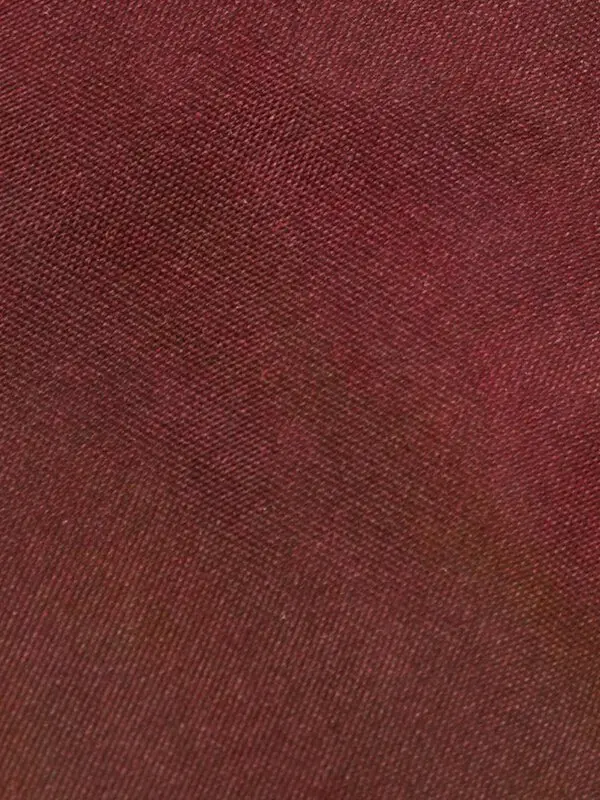 Giorgio Armani Embroidered Silk Neck Tie - Red
