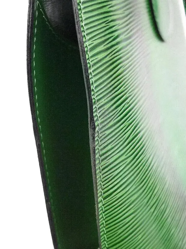LOUIS VUITTON Textured Leather Shoulder Bag - Green