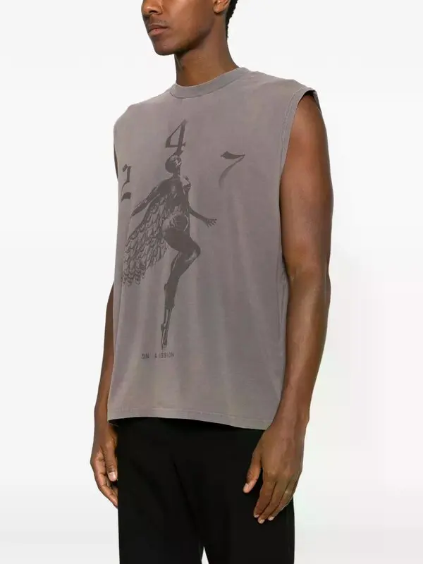 REPRESENT Graphic-print Tank Top