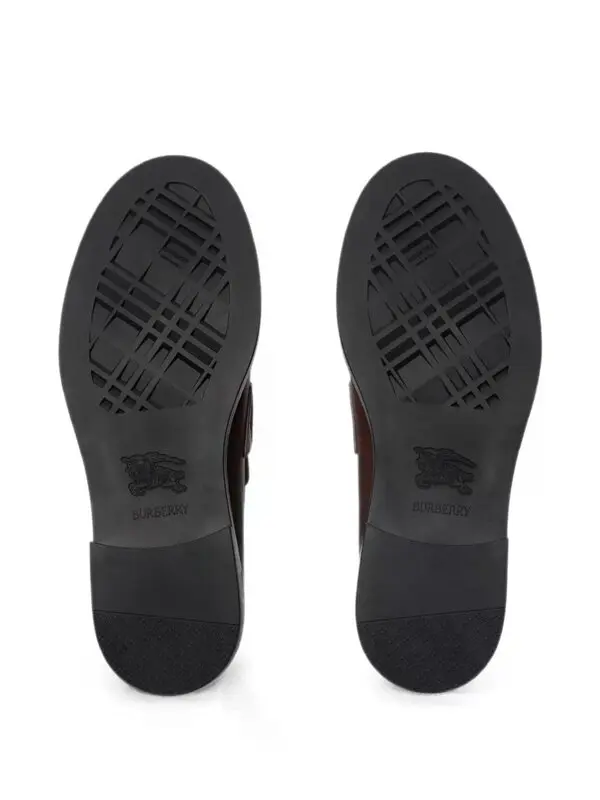 Burberry Leather Pembroke Loafers
