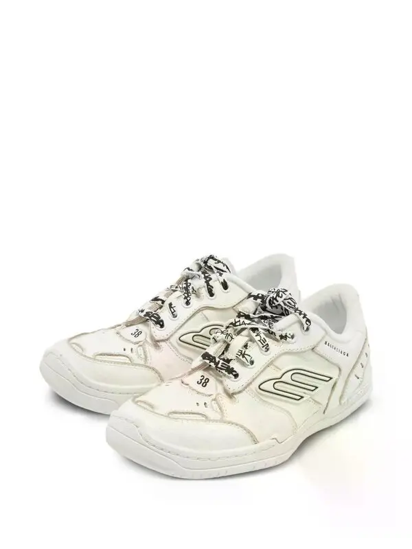 Balenciaga Hamptons Low-top Sneakers - White