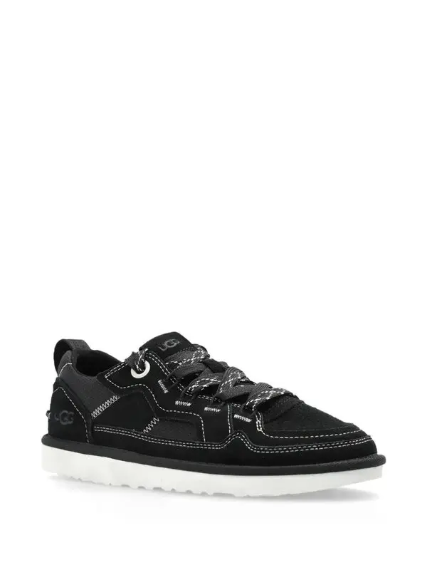 UGG Minimel Suede And Recycled Fiber Low-top Sneakers - Black