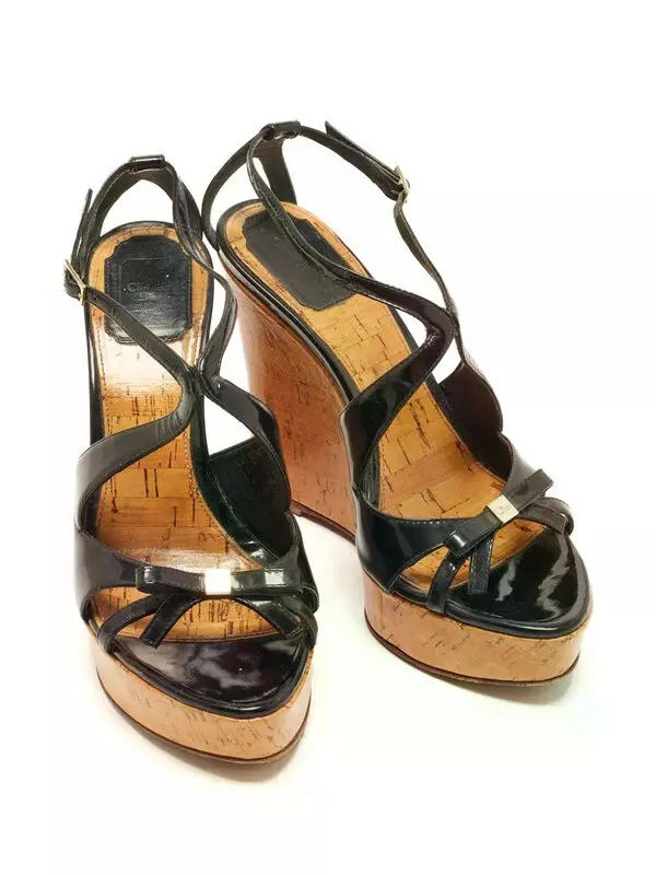 Dior Starlet Wedge Sandals