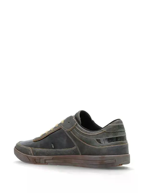 DIESEL® S-d-coffee Panelled Leather Sneakers