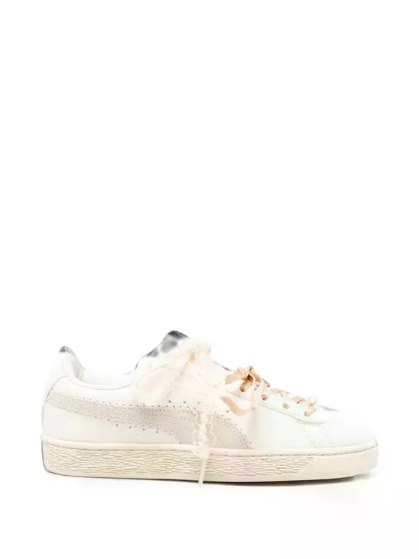 PUMA Lace-up Leather Sneakers