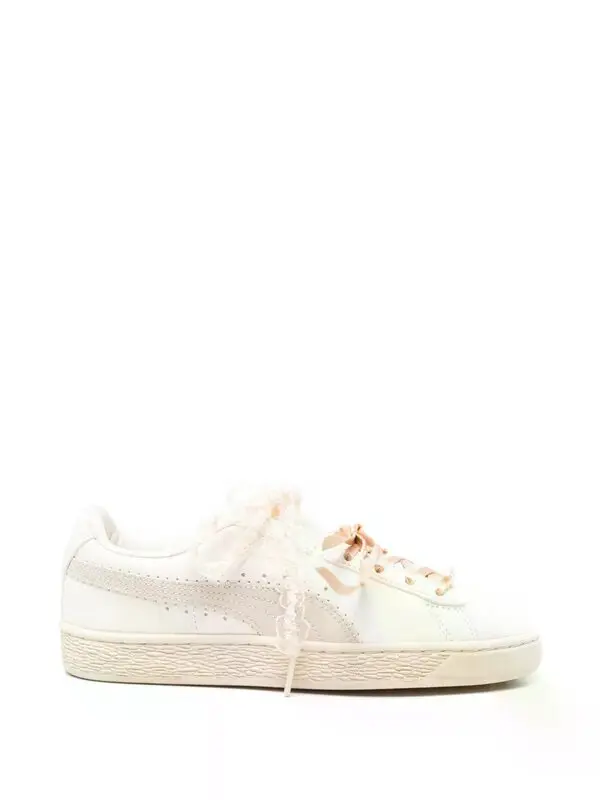 PUMA Lace-up Leather Sneakers