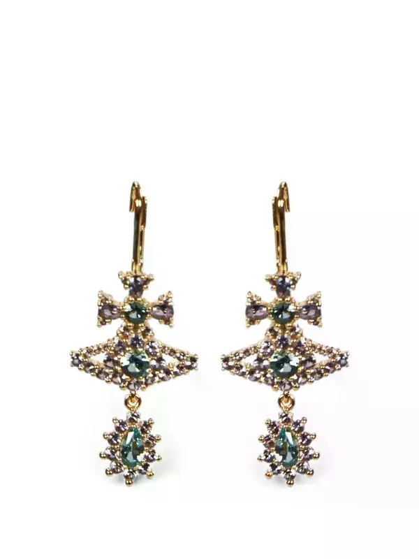 VIVIENNE WESTWOOD Orb Drop Earrings - Gold