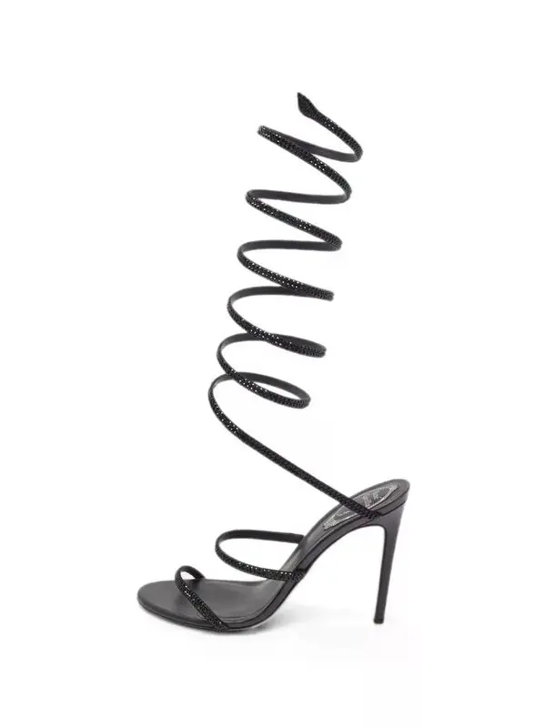 Rene Caovilla Cleo Crystal-embellished Sandals