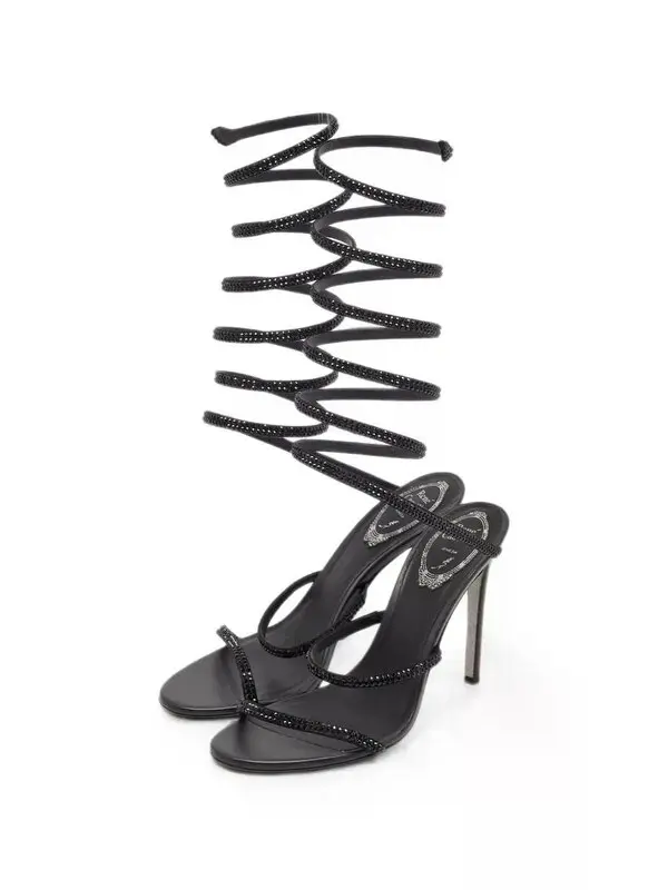 Rene Caovilla Cleo Crystal-embellished Sandals