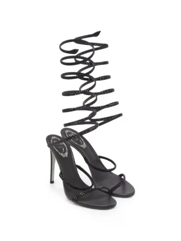 Rene Caovilla Cleo Crystal-embellished Sandals