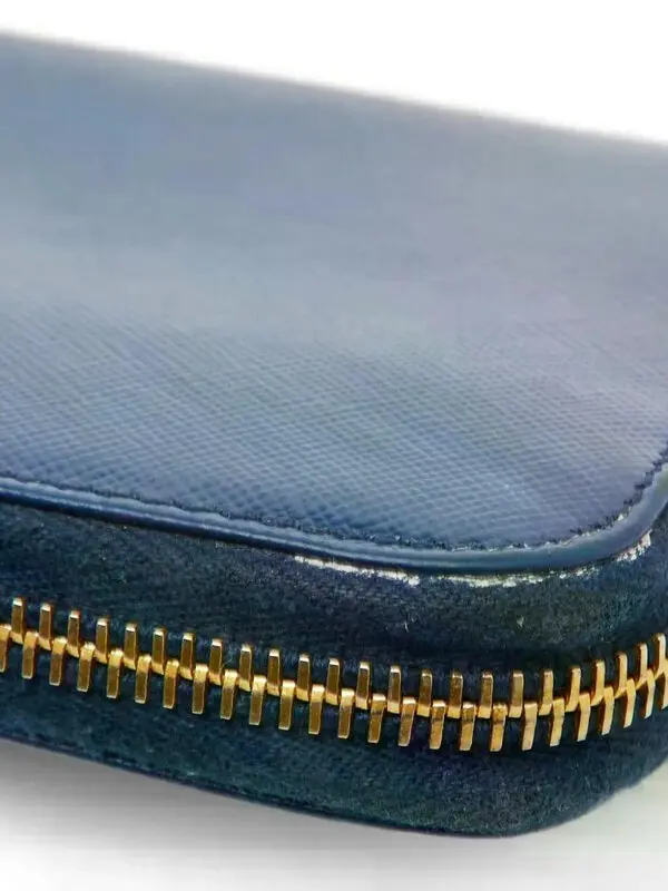 Prada Saffiano Zip-around Wallet