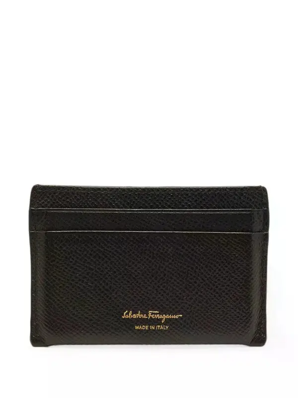 FERRAGAMO Gancini-plaque Card Holder