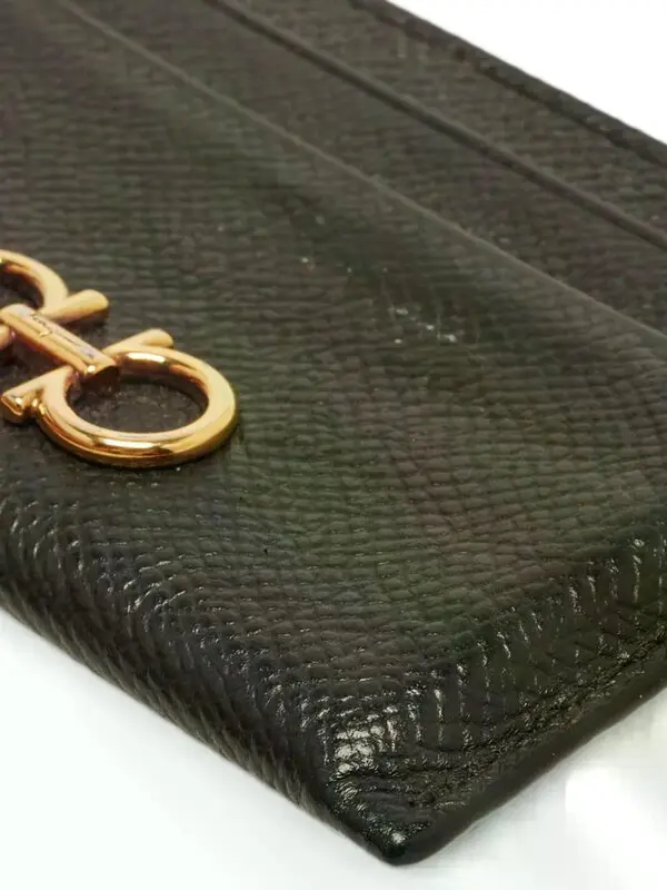FERRAGAMO Gancini-plaque Card Holder