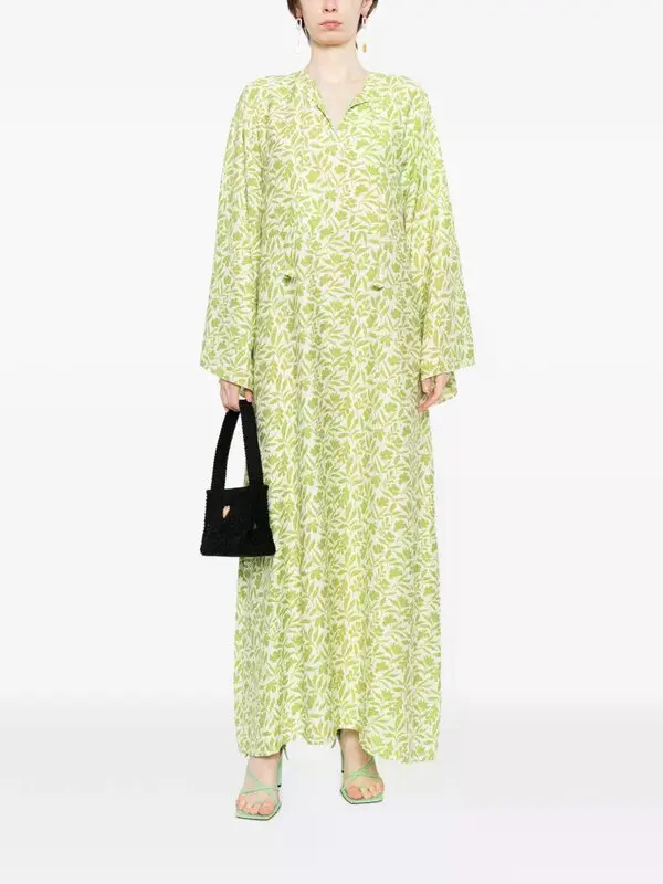 BAMBAH Floral Print Maxi Dress