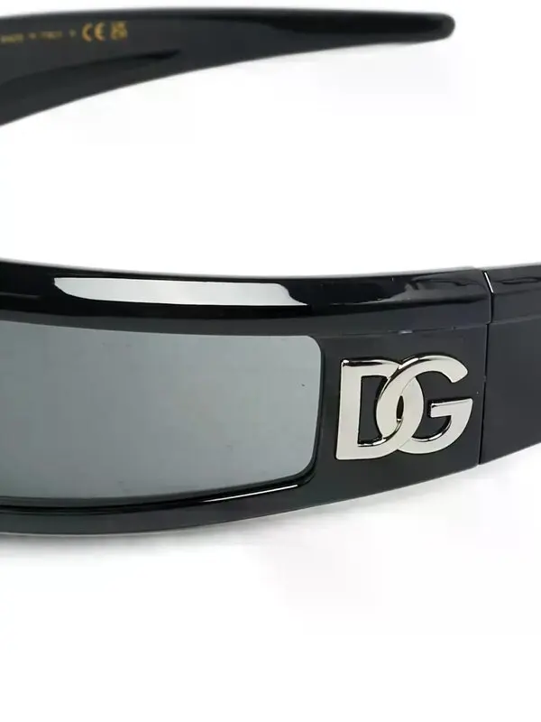Dolce & Gabbana Shield Logo Sunglasses
